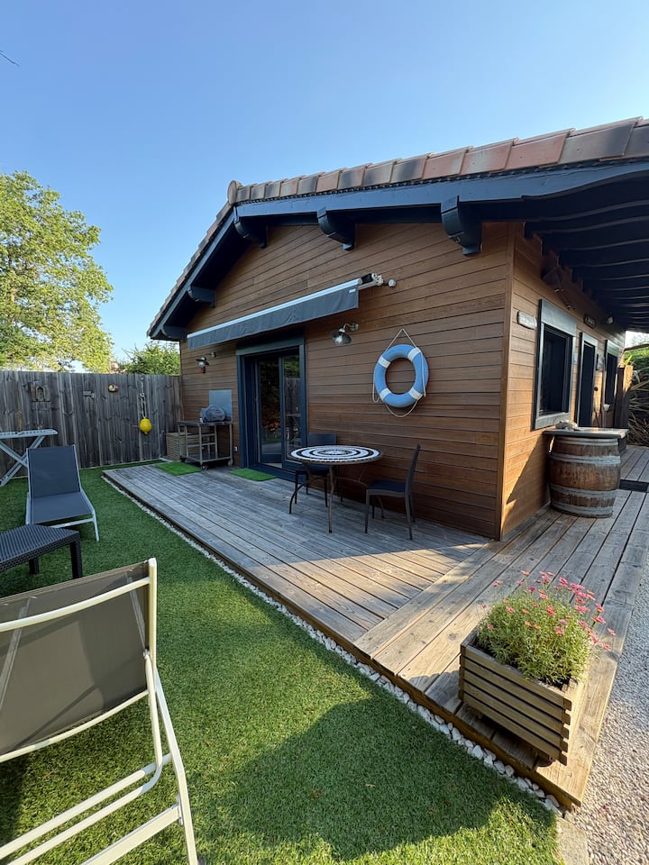 Maison Sur Le Bassin Darcachon 3 éToiles +Jaccuzi - Le Teich