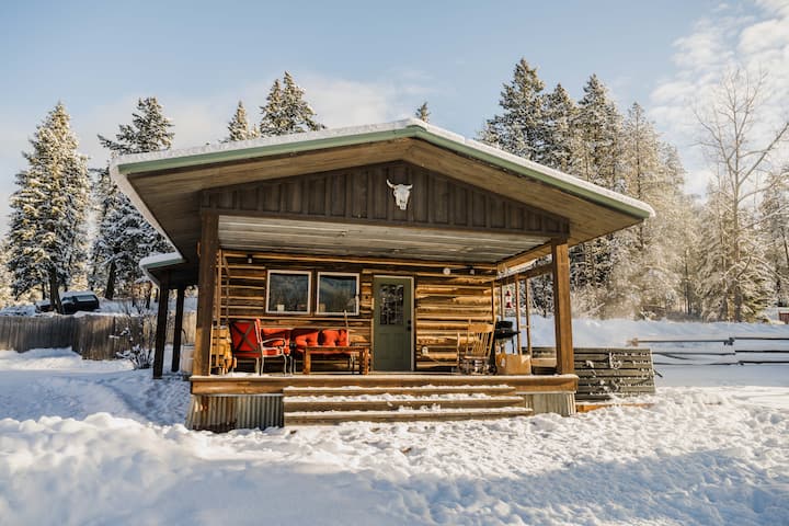 Cozy Cabin 9 Mi To Glacier Park With Hot Tub! - Montana