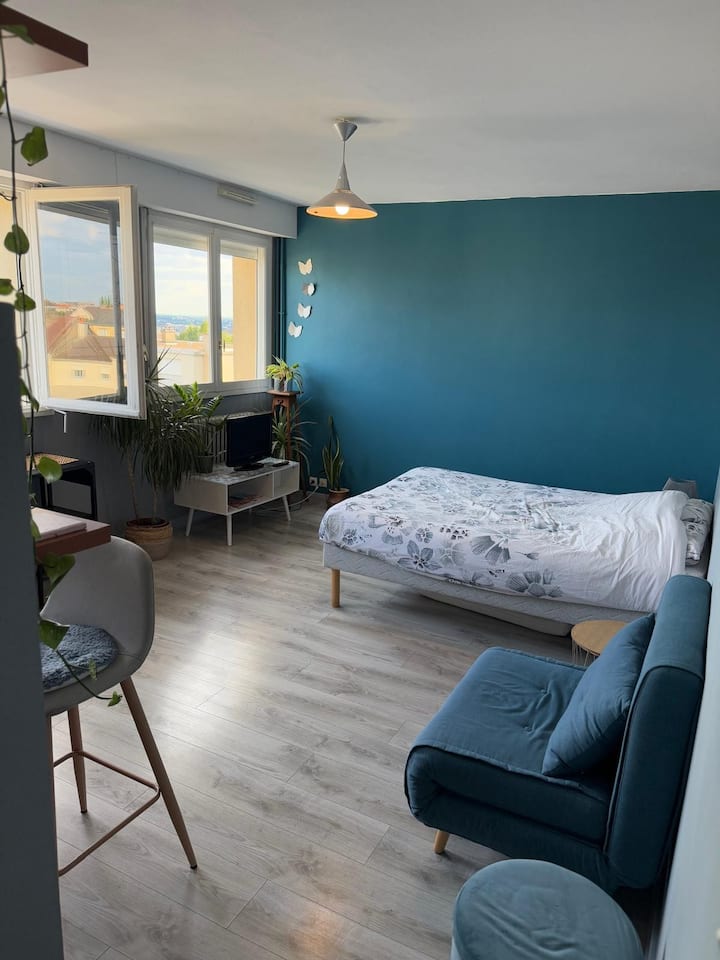 Studio Lumineux Et Calme Avec Parking Privé - Le Mans