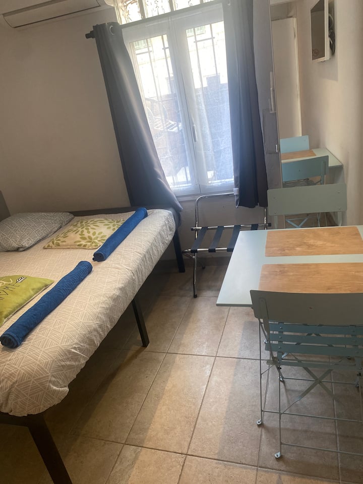 Studio Rénové Climatisé, Late Checkout - Nizza