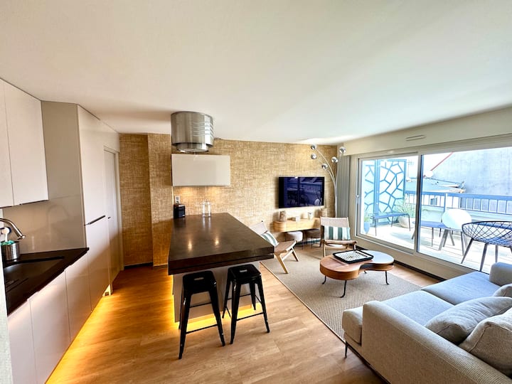 Appart De Standing, 4pers, G Terrasse, Mer à Proxi - Le Touquet-Paris-Plage