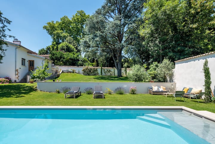 Maison Ré - Maison Chic Et Décontractée Au Calme - Écully