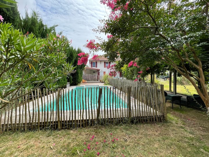 Grande Maison Landaise Familiale (Plages à Pied) - Biscarrosse