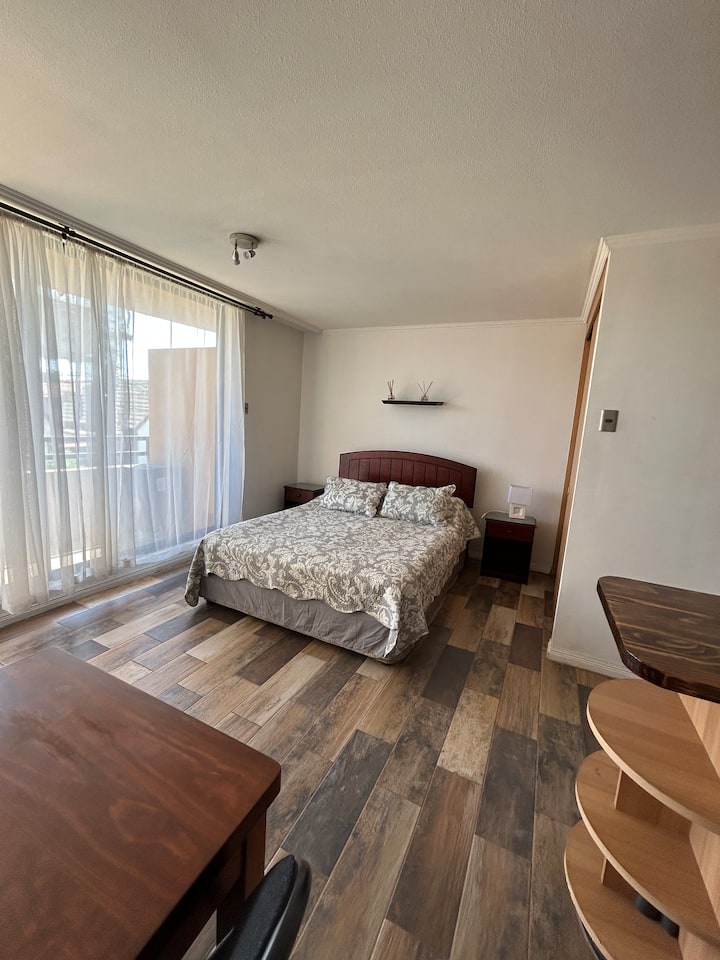 Departamento Amoblado De Un Ambiente. - Talcahuano