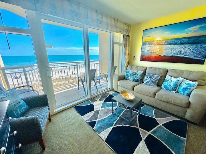 Direct Oceanfront Sunriseview W/king Bed+pools+gym - Myrtle Beach, SC