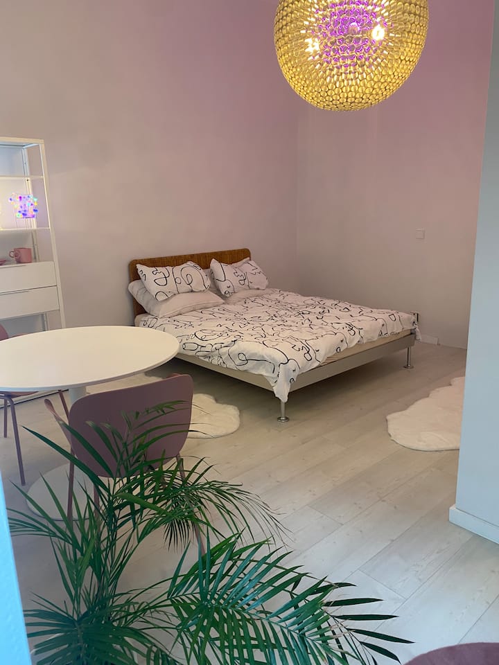 Stylishes Altbauzimmer Mit Eigenem Eingang & Bad - Aachen
