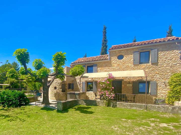 Propiedad 8 Personas Con Piscina En El Campo  Del Centro De La Ciudad De Vaison - Vaison-la-Romaine