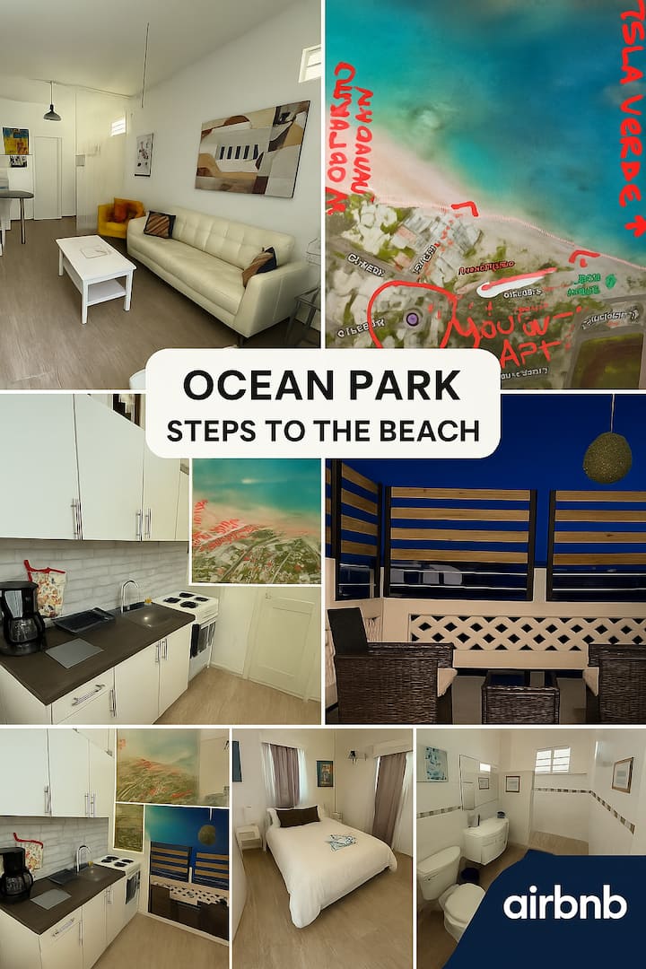 Ocean Park Beach 3b Modern Apt
Backup Power/water - San Juan, Puerto Rico