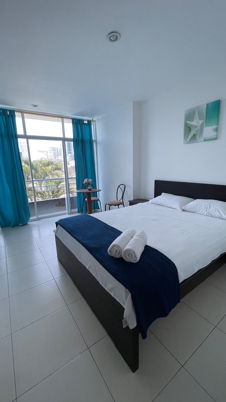 (Departamento 3) Perla Azul Con Vista Al Mar. - Punta Blanca