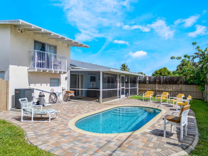 Pool Home,3 M /Way From Conven &Kravis Center - Palm Beach, FL