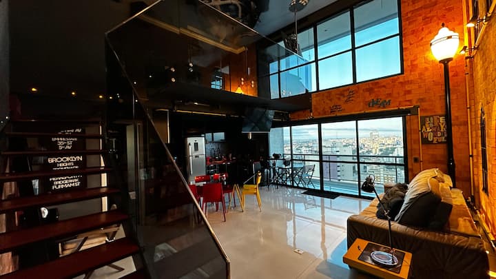 Excepcional Loft Duplex No Bigorrilho-edifício Sky - Curitiba