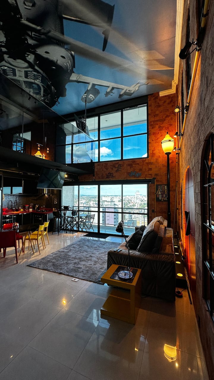 Excepcional Loft Duplex No Bigorrilho-edifício Sky - Curitiba