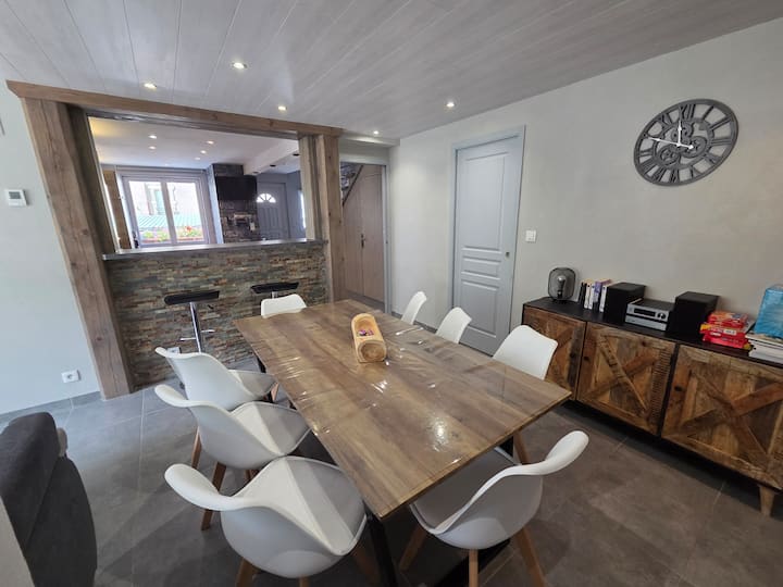 Meublé 4**** 100m2 6/8personnes,sauna,parking - Gérardmer
