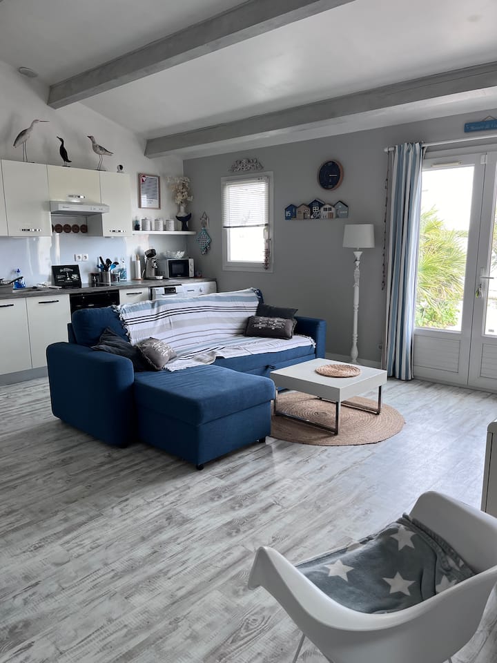 La Petite Maison Sur Oleron … 2ch, Cour Et Wifi - Saint-Denis-d'Oléron