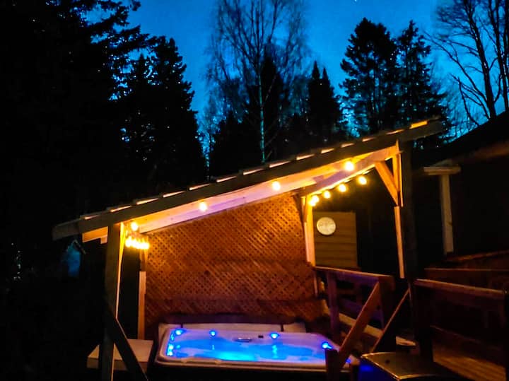 Charmant Chalet Spa, Nature Et Détente Val-david - Sainte-Agathe-des-Monts