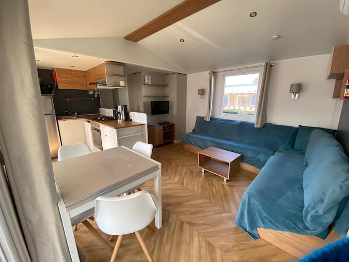 Mobil-home Familial Tout Confort + Parc Aquatique - Arvert