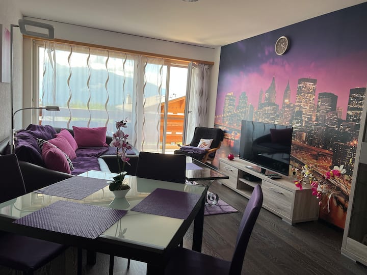 Modern & Romantic! 10-min Walk From The Center - Crans-Montana