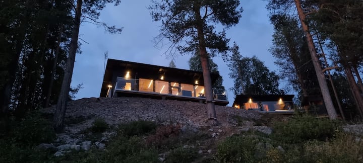 Mökki Upealla Paikalla Tornionjoen Varressa - Pello