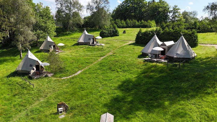 Tipi 6 Pers Au Bord Du Lac Des Settons - Lac des Settons