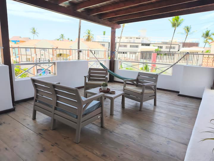 Tropical Penthouse Near The Beach 2 Bedroom - Punta Cana
