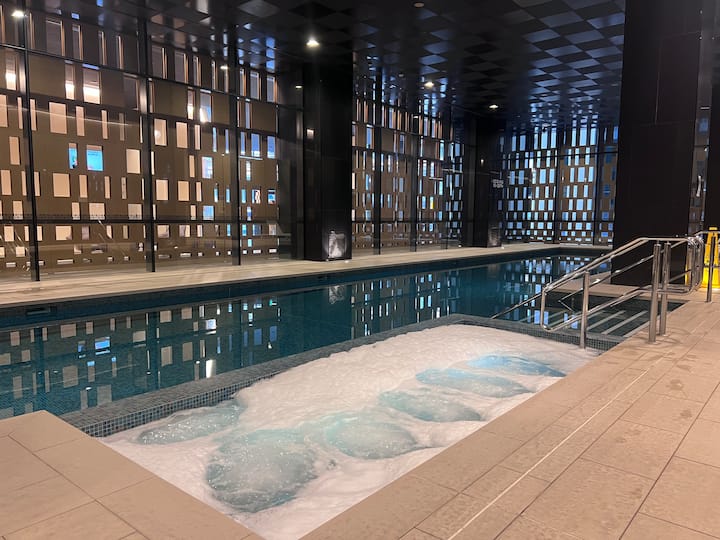 Cbd Waterside Modern Spacious Apt Freewifi Spa Gym - Melbourne