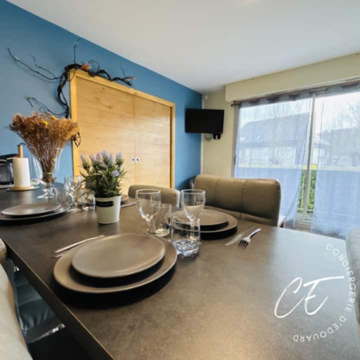 Honfleur à Pied • Calme, Balcon & Parking Privé - Honfleur