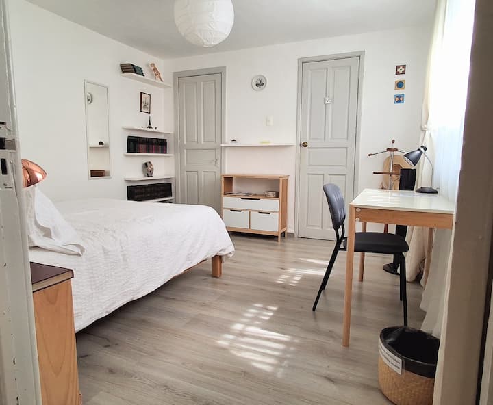 Departamento Entero/muy Cómodo/tv/terraza/ubicado. - Mexico City