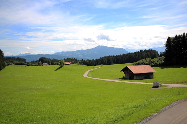 Panorama‑suite Mit Galerie Und Alpenblick - Immenstadt im Allgäu