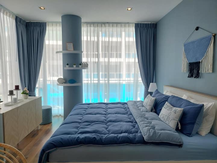 คอนโดแสนสบายพร้อมวิวสระน้ำใกล้ชายหาดหัวหิน - Hua Hin