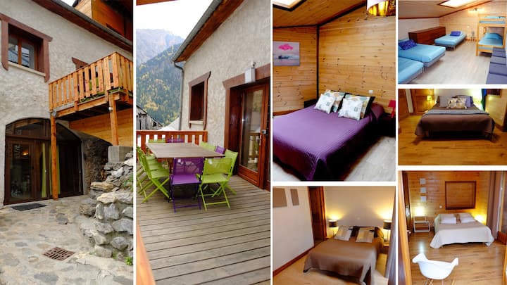Les 2 Alpes / Venosc : Le Lodge Sauna Billard Swimming Pool (Summer) 5 Rooms - Les Deux Alpes