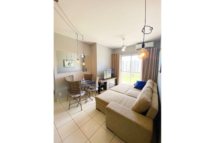 Appartement Avec 2 Chambres Près Du Centre Commercial Rib Shopping. Wi-fi + Climatisation - Ribeirão Preto