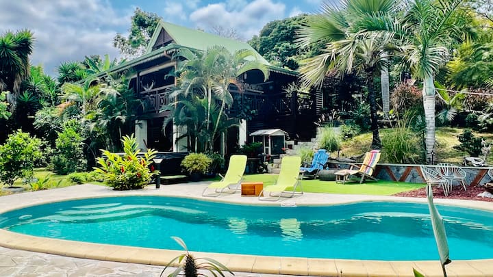 Villa Coup De Coeur Dans Jardin Tropical - La Réunion