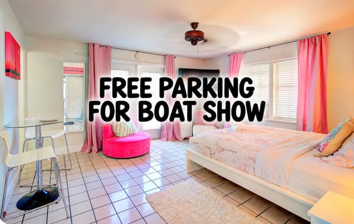 Studio 310 W. Balcony 1 Block From Ft L. Beach. - Tamarac, FL