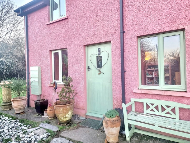 The Pink Cottage ~ Set In Its Own Wild Meadows - Cardigan