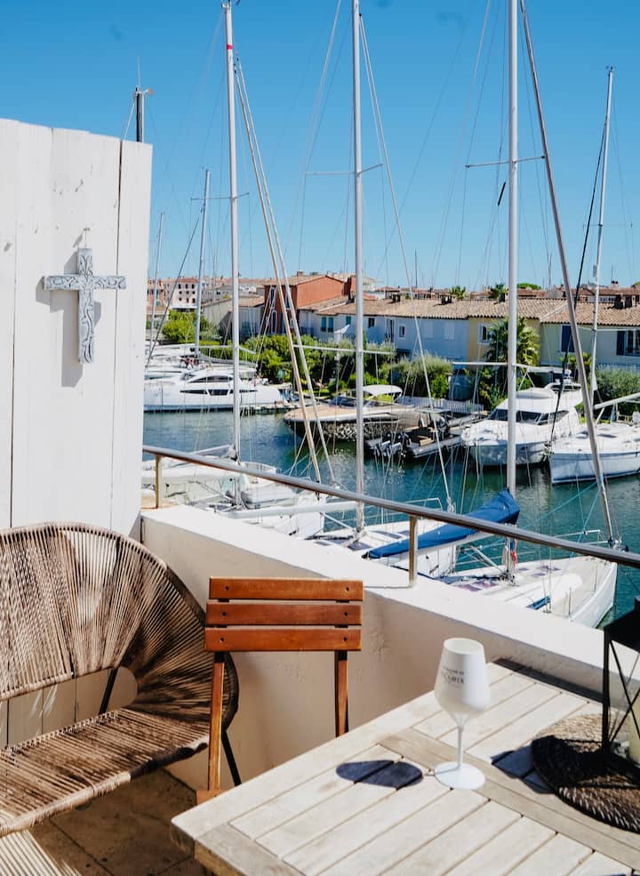**Port Grimaud Lovely Appartement /  Marina View** - Saint-Tropez