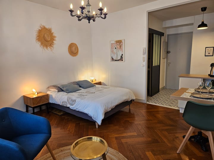 Studio Cocooning Hyper Centre Classé 3 éToiles - Aix-les-Bains