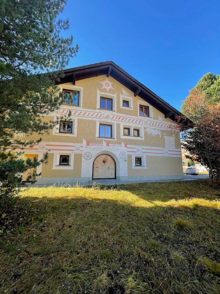 Typisches Engadinerhaus An Absolut Ruhiger Lage - Sils im Engadin