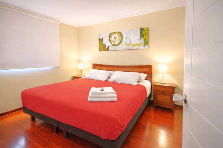 Full Equipado 2 Dorm Bellas Artes Santiago - Santiago