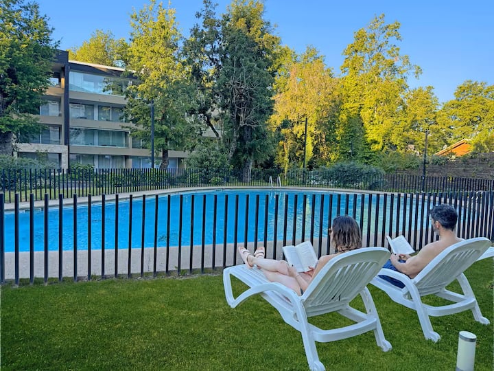 Estudio Top Con Piscina Y Sauna, 100% Equipado - Pucon