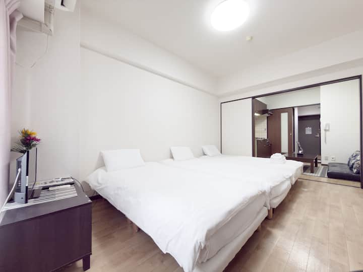 [4 People/ra 405] 7-minute Walk From Nihonbashi Station, 14-minute Walk From Namba And Dotonbori! [Pocket Wifi] A2022 - Dotonbori