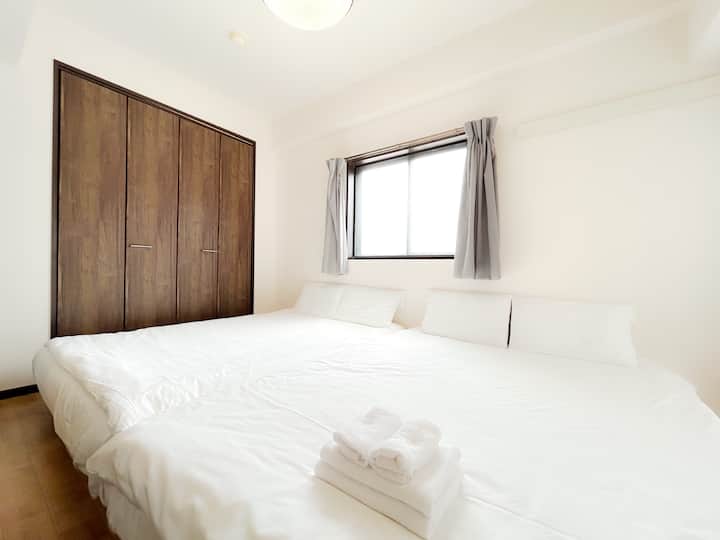 【4ppl/7f】7 Min To Nihonbashi Sta/48 Min To Kix/1dk - Osaka, Japan