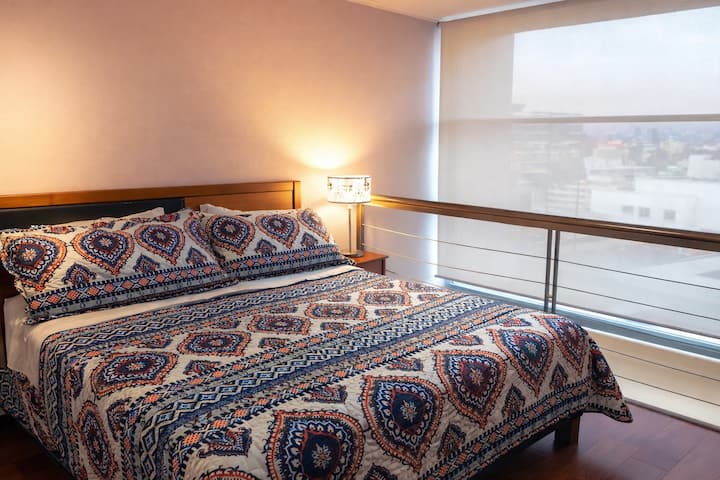 Loft Con Aire Y Vista Santiago Bellas Artes - Santiago