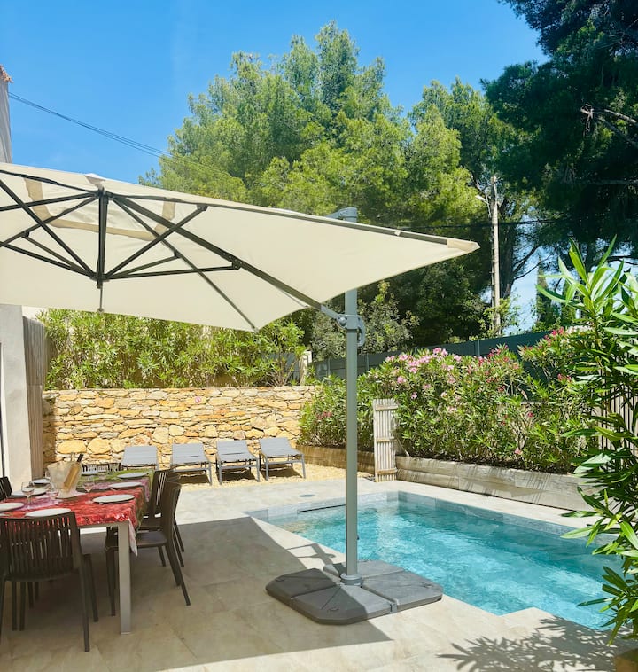 Belle Villa Contemporaine Avec Piscine Chauffée - Bandol