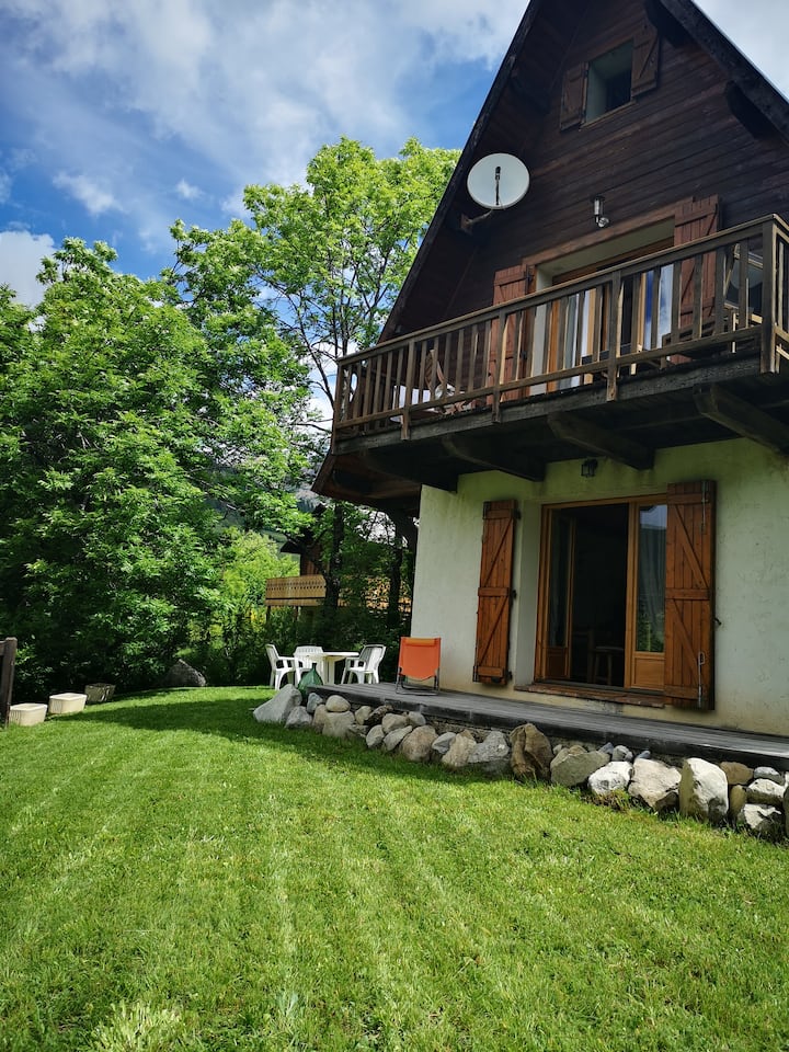 Chalet Charmant à Allos Avec Vue - Allos
