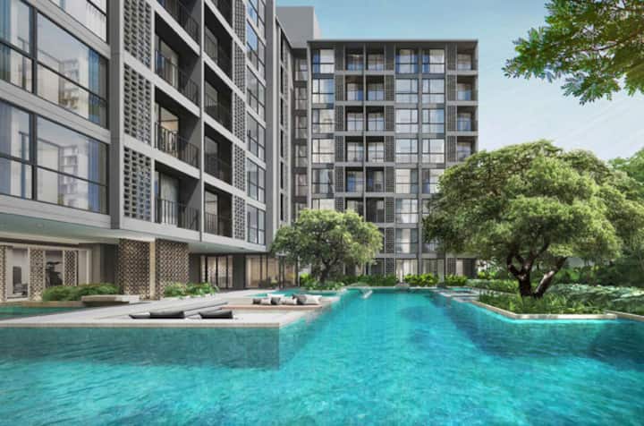 Chambers Onnut Condo,200mwalktobtsonebedroom快速无线网 - Thailand