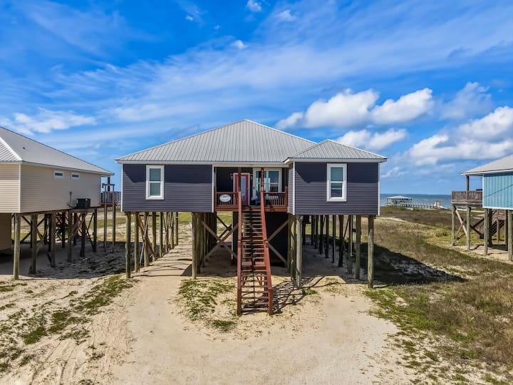 Soundside Oasis | Heated Pool, Kayaks, Hammocks + - Dauphin Island, AL