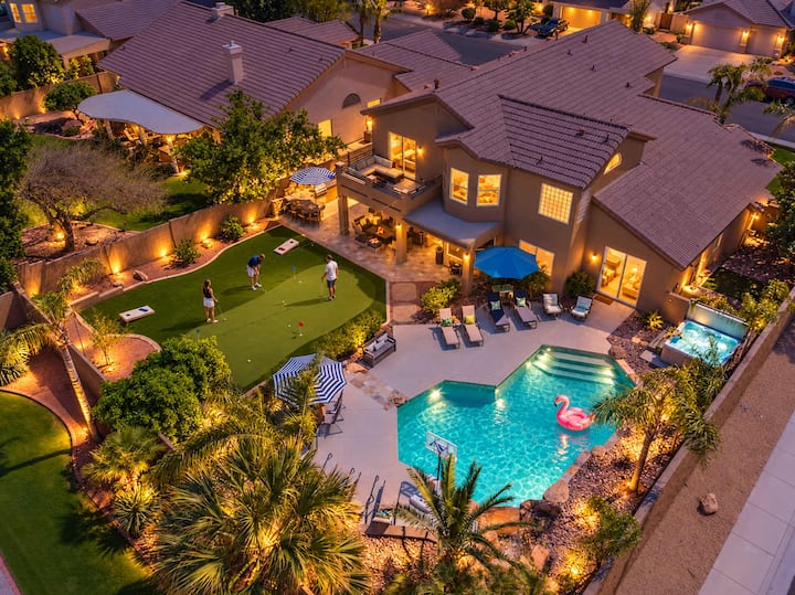 Luxurious All In 1+htdpool+hottub+arcadegames+more - Phoenix, AZ