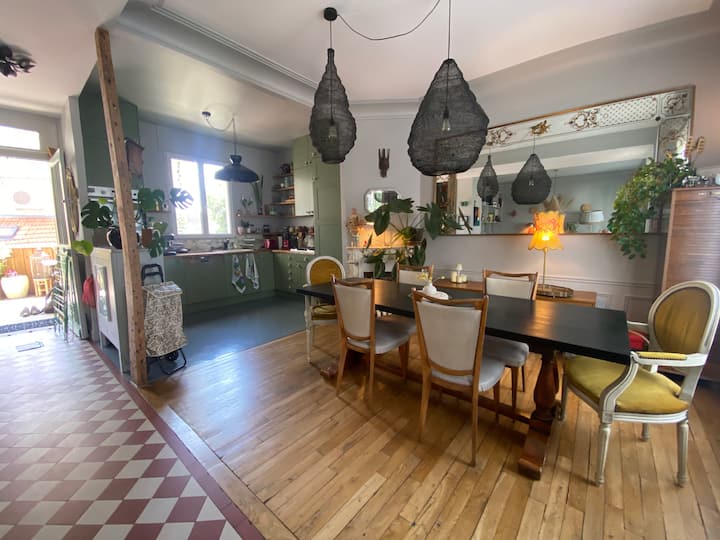 Charmante Maison De Ville, Paris Centre En 20 Min - Bagnolet