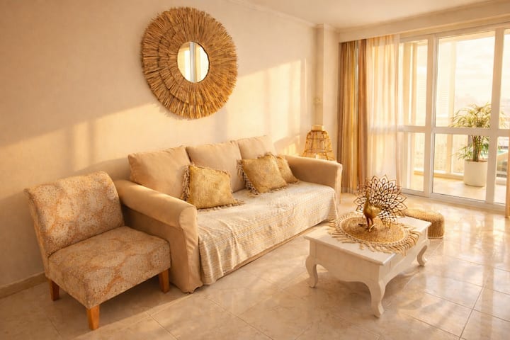 Piano & Sea View Golden Sea (Sunset View & Beach) - Israël