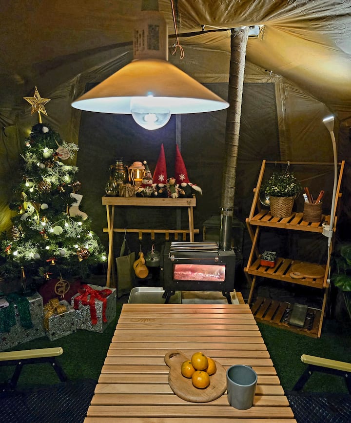 '#꿀모닝' 테라스품은 감성숙소& 불멍감성캠핑St. 바베큐.헤이리마을.Ott지원 - Paju-si